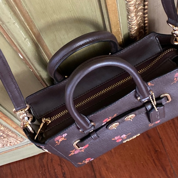 Coach | Bags | Nwt Coach Mini Blake Floral Crossbody Bag | Poshmark